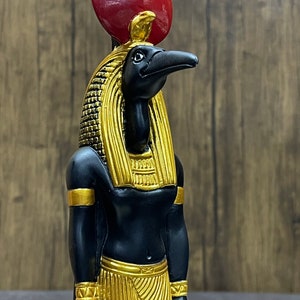 Ancient Egyptian Thoth Statue, God of Moon, Egyptian God of Wisdom ...