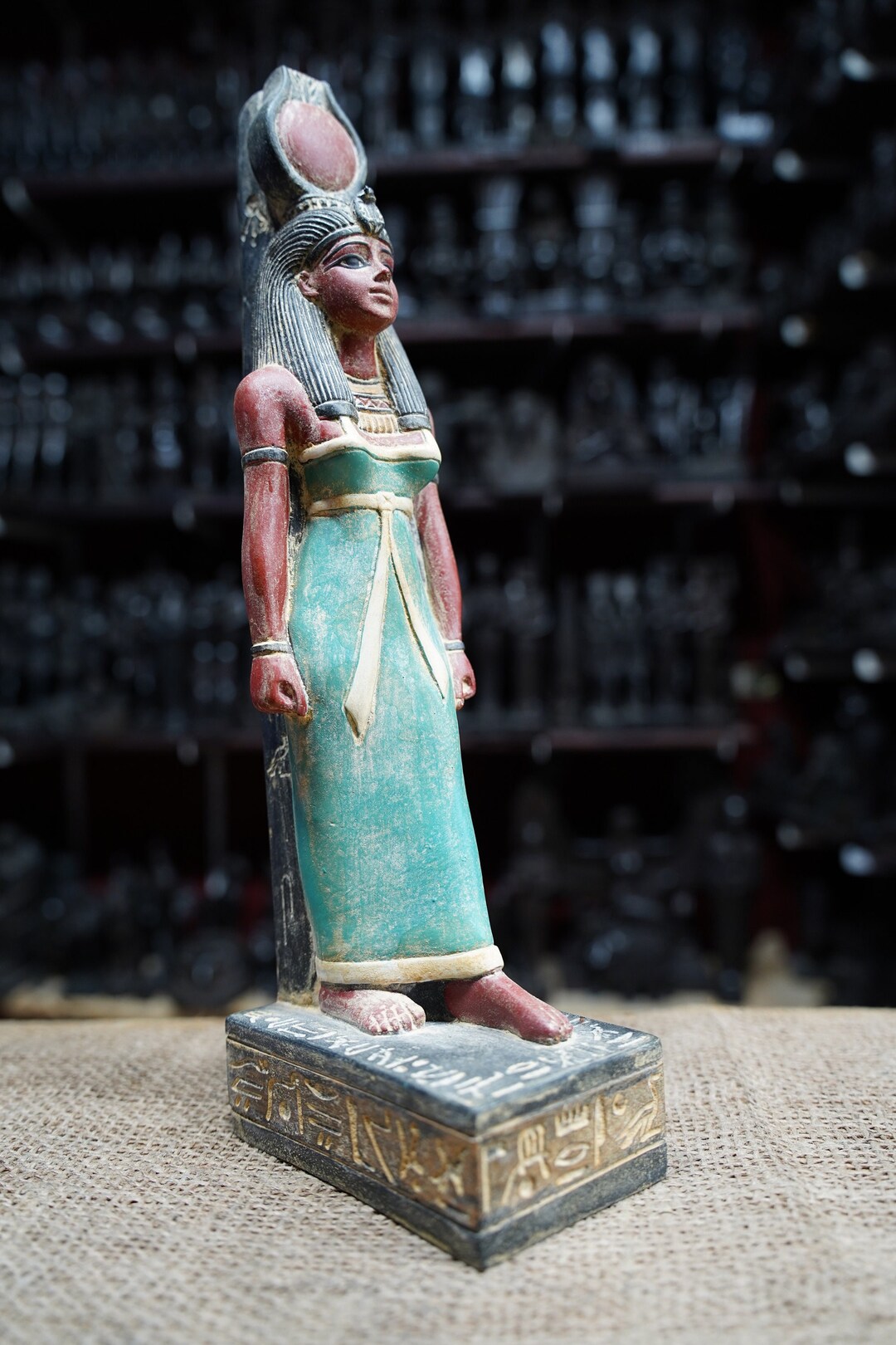 Ancient Egyptian Hathor Statue. Made in Egypt With Care and Love - Etsy