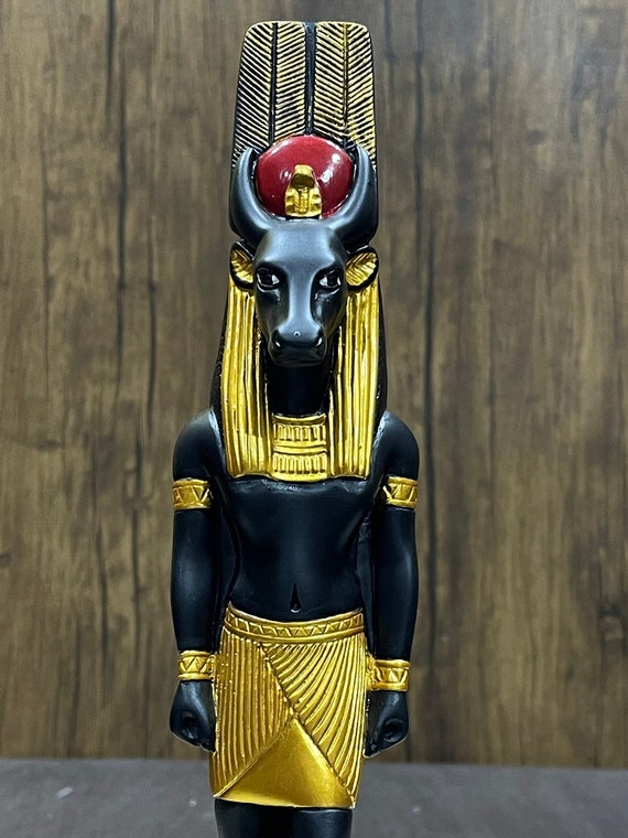 Egyptian Goddess Hathor Goddess Hathor With Cow Face Form - Etsy