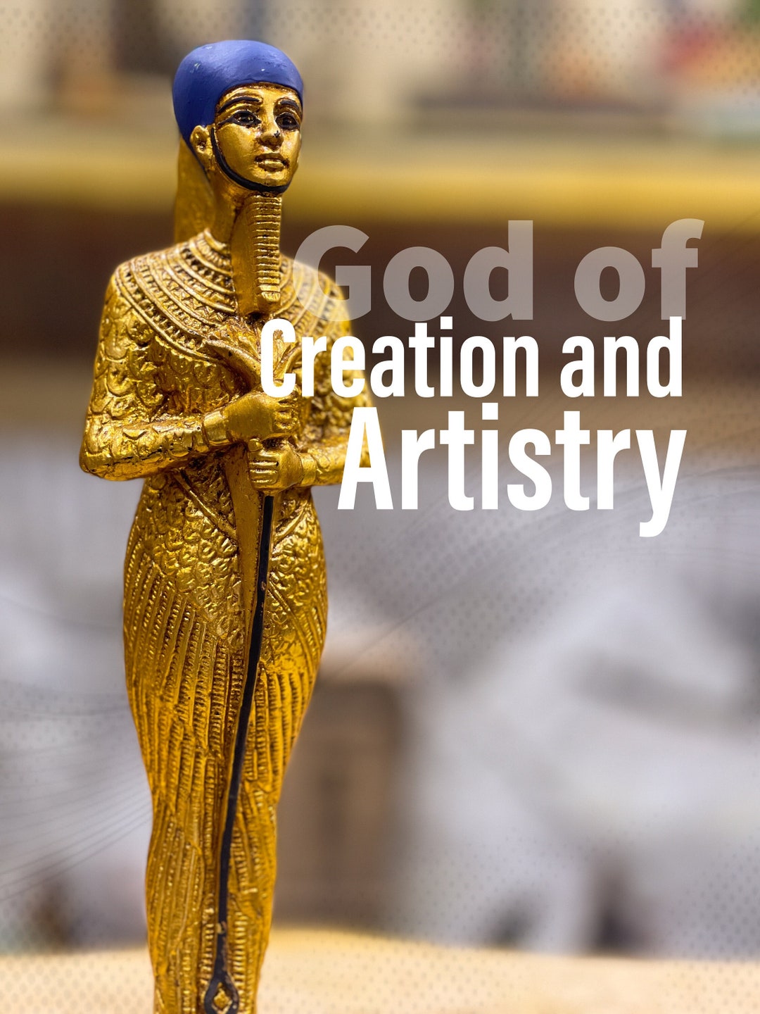 Egyptian God Ptah, God Ptah. Patron of Craftsmen and Architects - Etsy