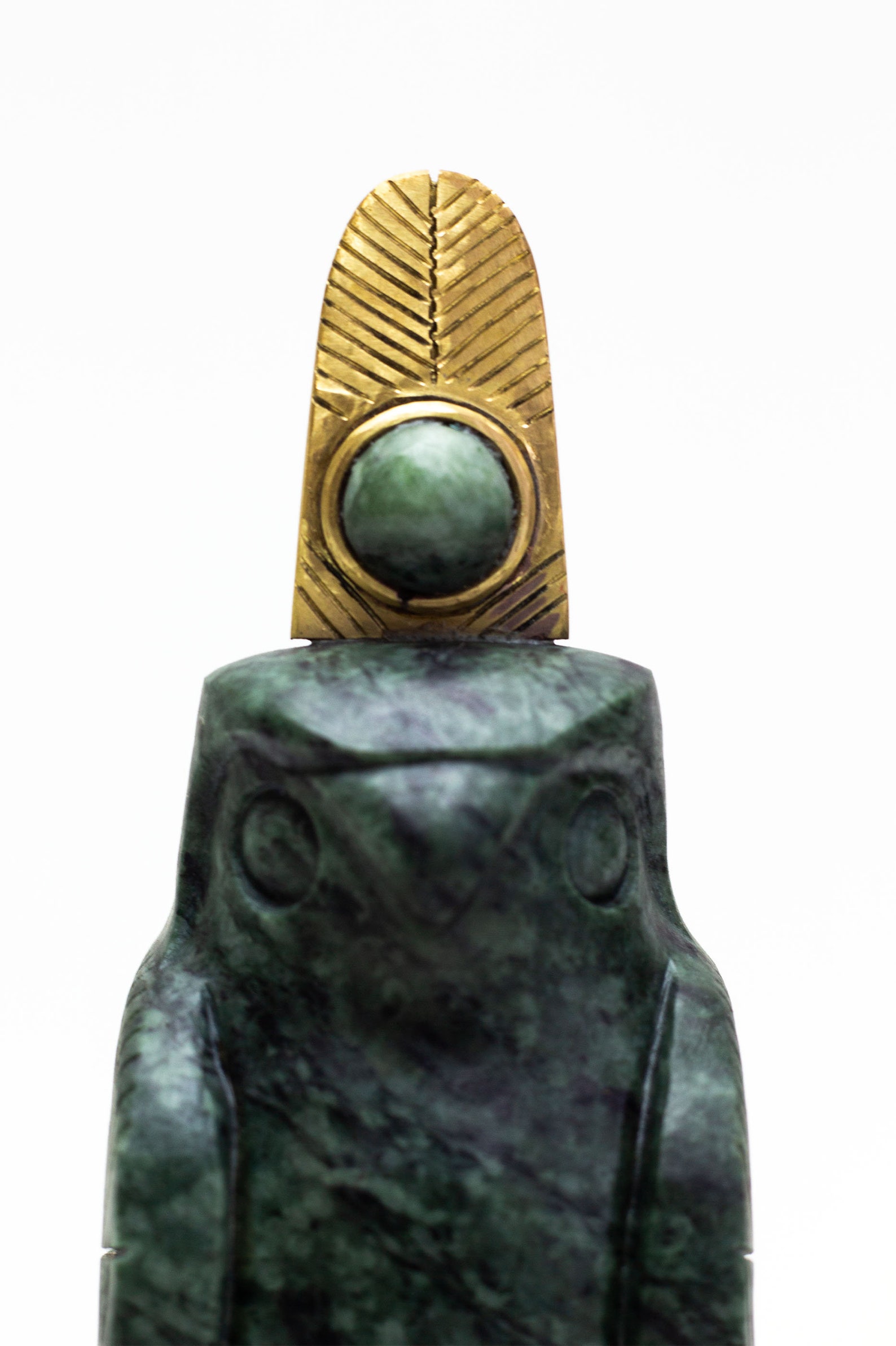 Egyptian Amun Ra Wearing Sun Disk - Made With Egyptian Hands & Soul ...