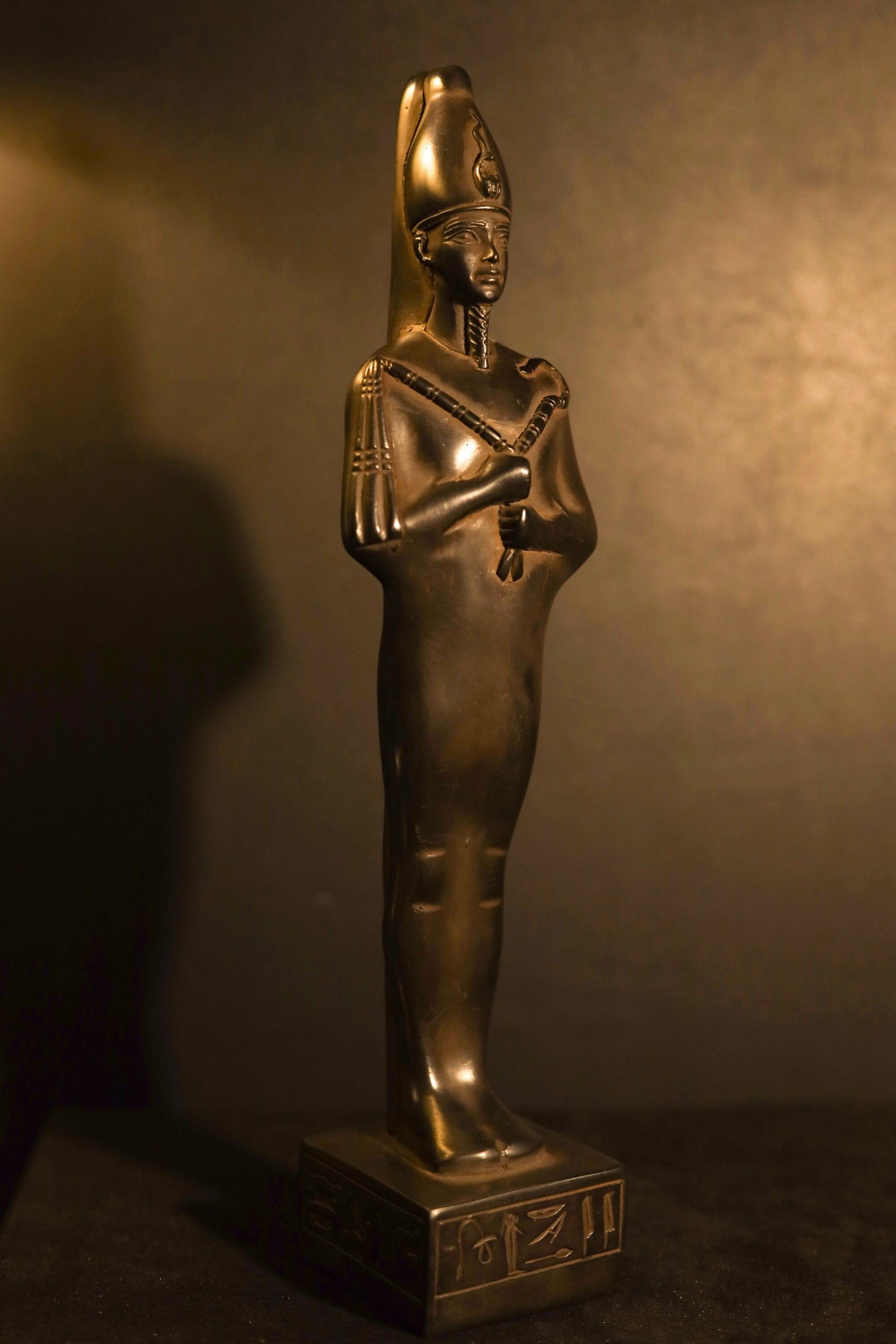 Glorious God Osiris Statue, God Oser Statue. Egyptian Altar Statues. - Etsy