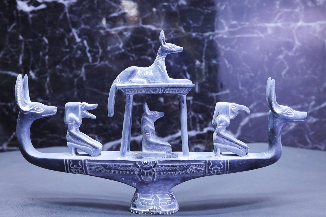 River Boat of King Anubis With Amazing Egyptian Details- Our Item is ...