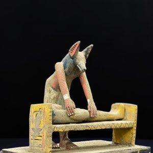 Egyptian God Anubis Statue, Mummification Process - Anubis God ...