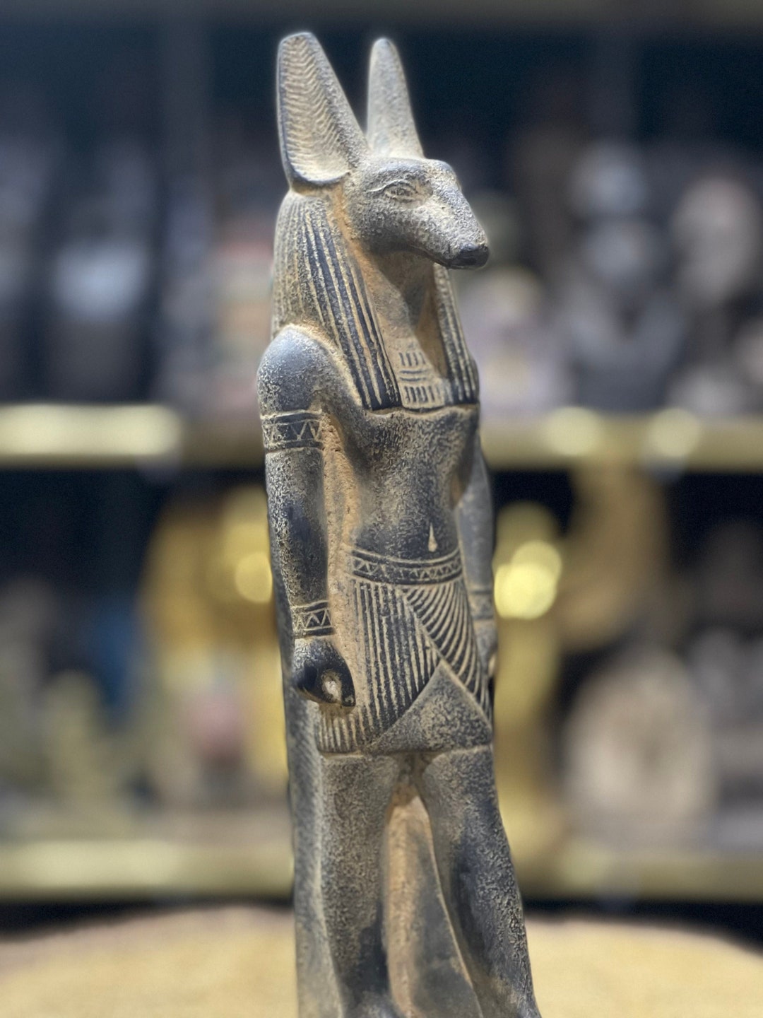 Ancient Egyptian God Seth, Egyptian Seth Statue - Made in Egypt - Etsy
