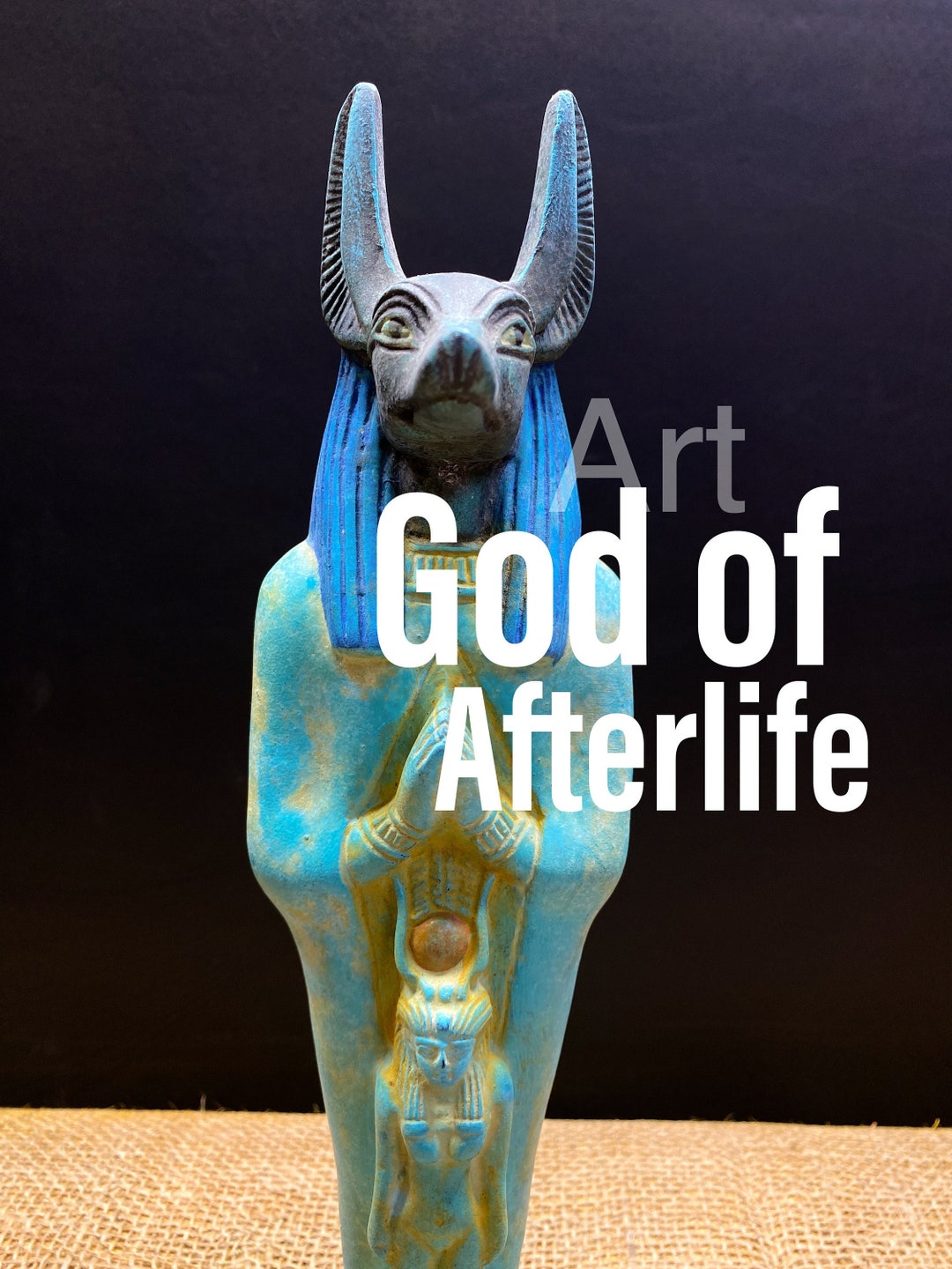 Marvelous Anubis God - God of Afterlife - Made With Egyptian Hands ...