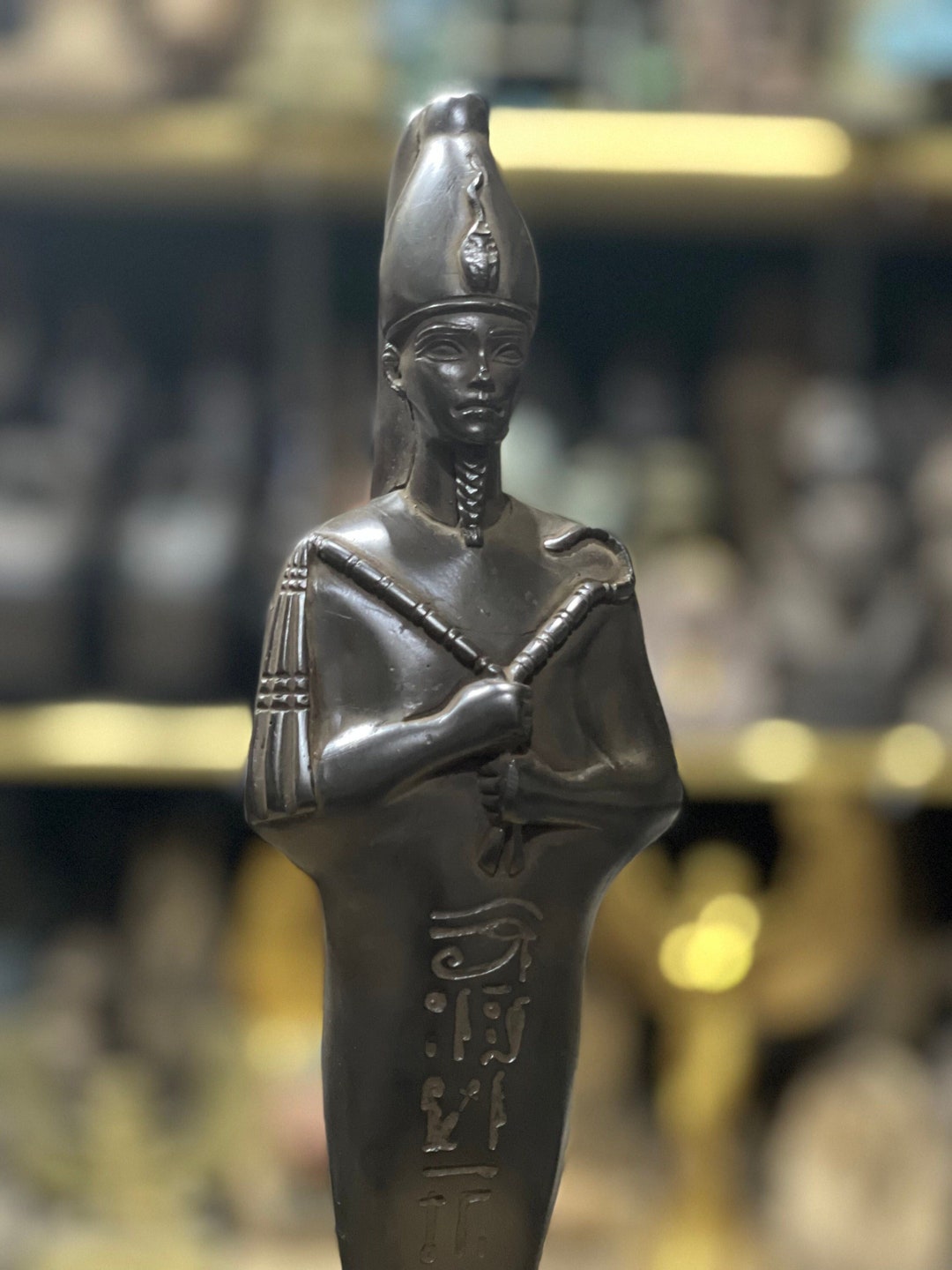 Egyptian God Osiris Statue, Osiris Figurine for Sale With Ancient ...