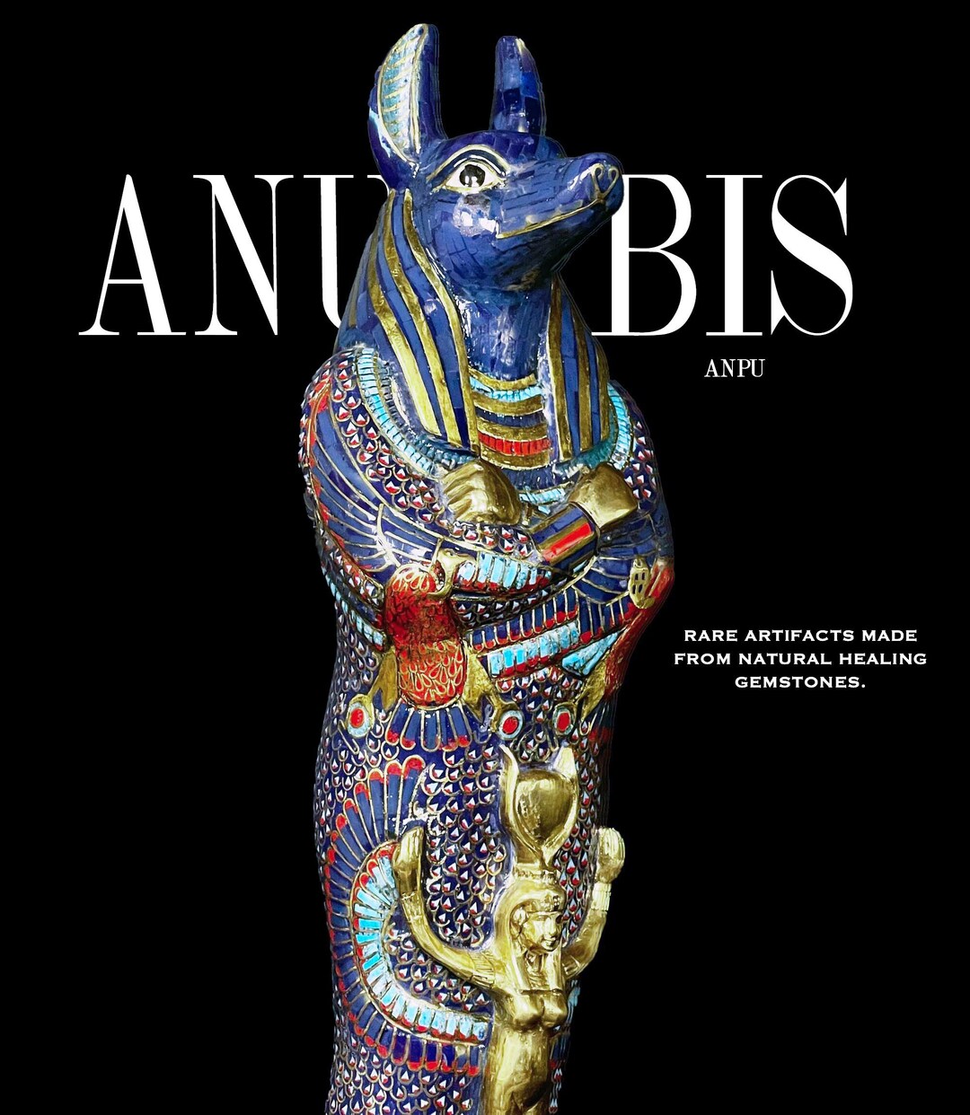 Ancient Egyptian God Anubis Statuette, God of Afterlife, Anubis Large Statue Egyptian Art. - Etsy