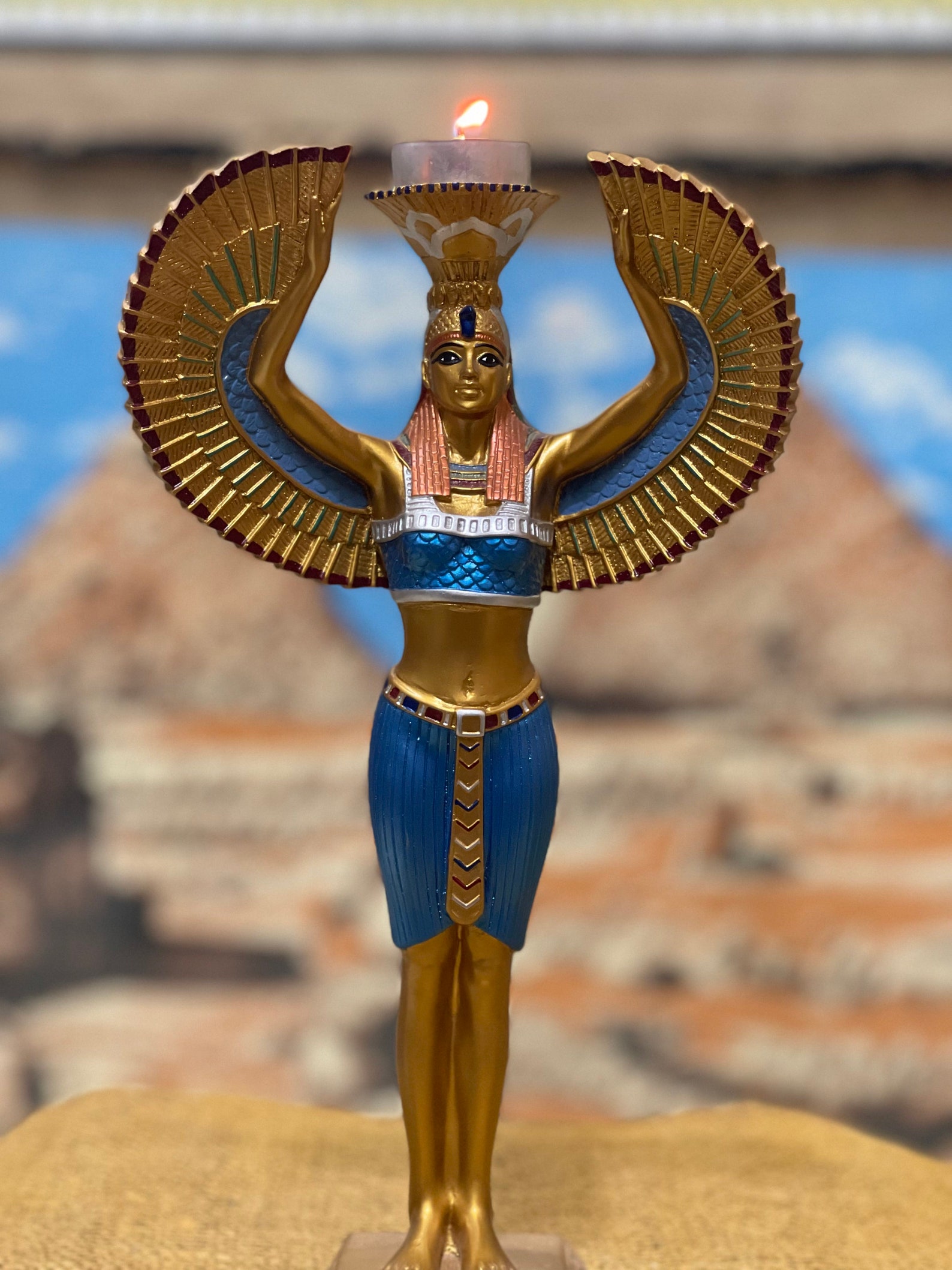 Ancient Egyptian Goddess Isis, Goddess Isis Statue for Sale. Customized ...