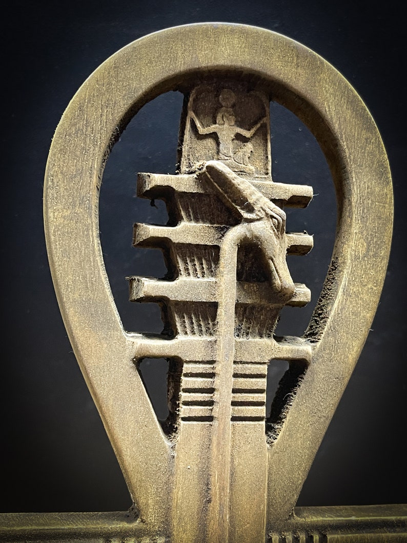Ancient Egyptian ANKH (key of Life) With the Was Scepter - Etsy
