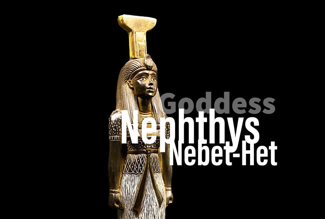 Spectacular Egyptian Goddess Nephthys Statue - Made in Egypt - Etsy