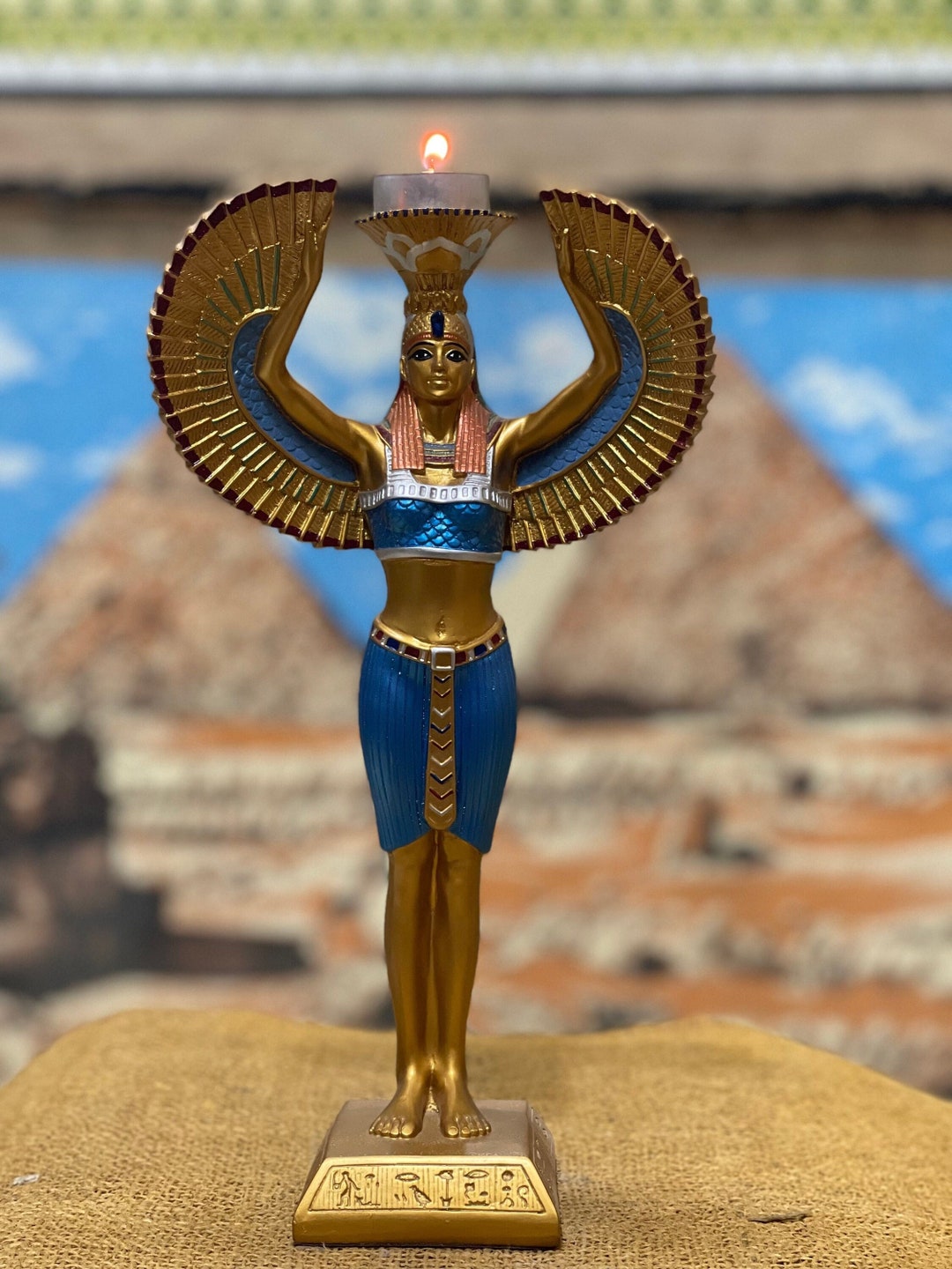 Ancient Egyptian Goddess Isis, Goddess Isis Statue for Sale. Customized ...