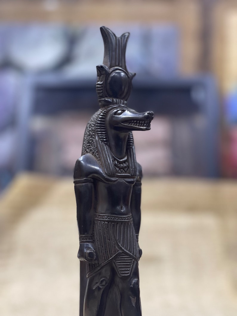 God Sobek Statuette Sobek God of the Nile Statue in Ancient - Etsy