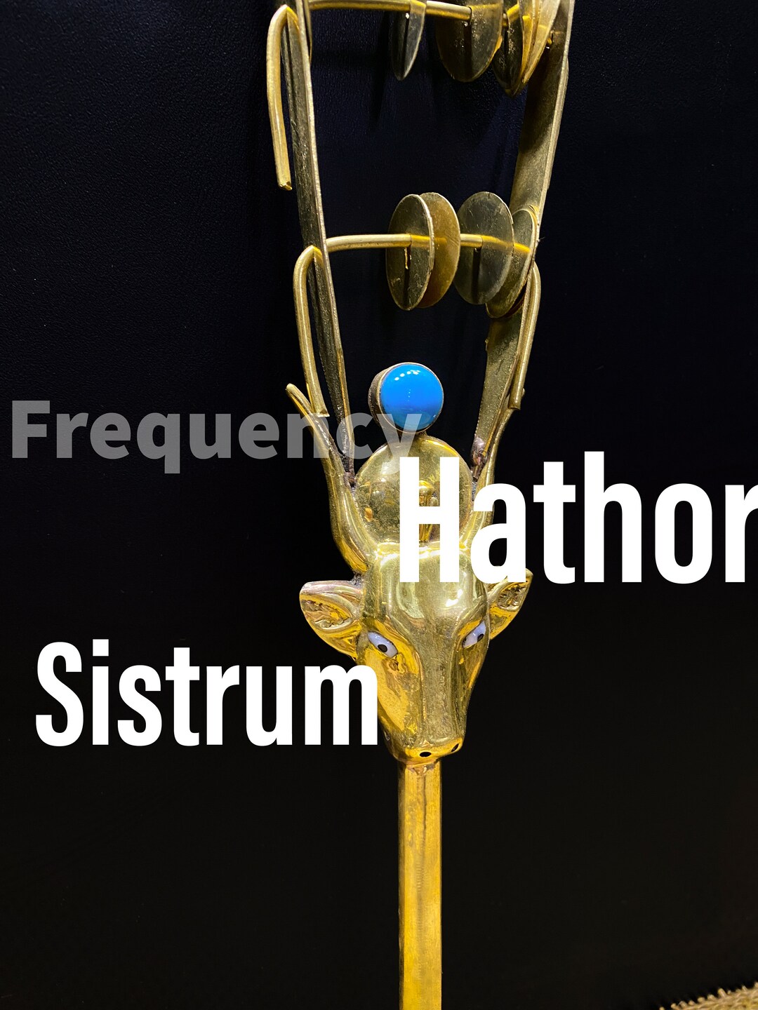 Terrific Hathor Goddess Sistrum - Musical Instruments - Hathor Goddess ...