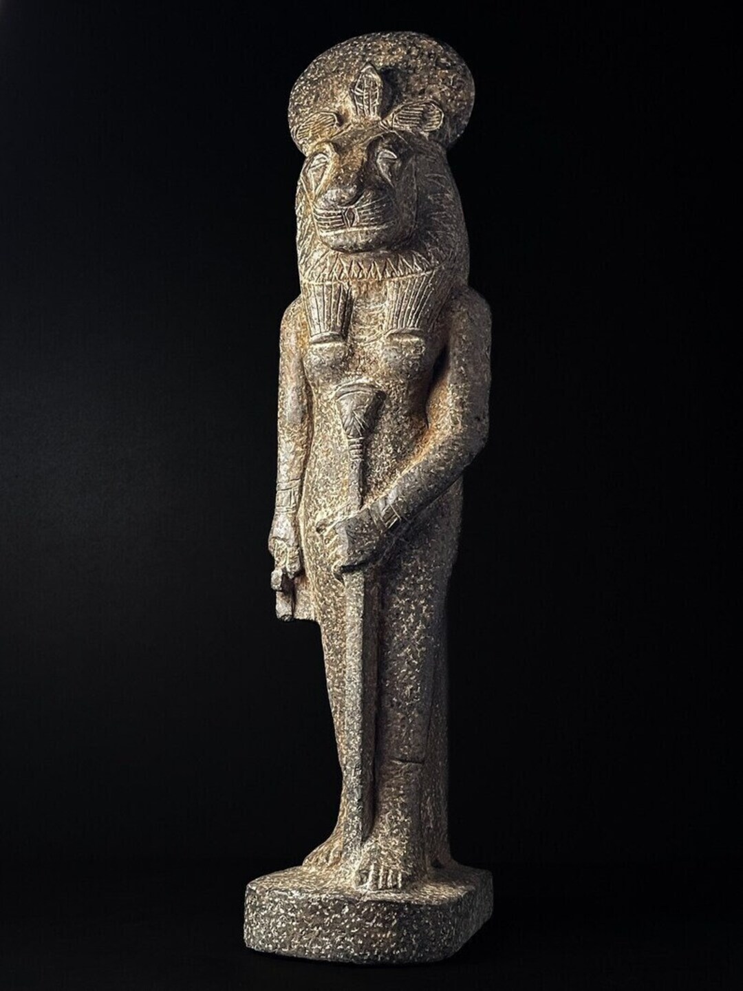 Egyptian Goddess Sekhmet Statuette, Museum Art for Goddess Sekhmet. - Etsy