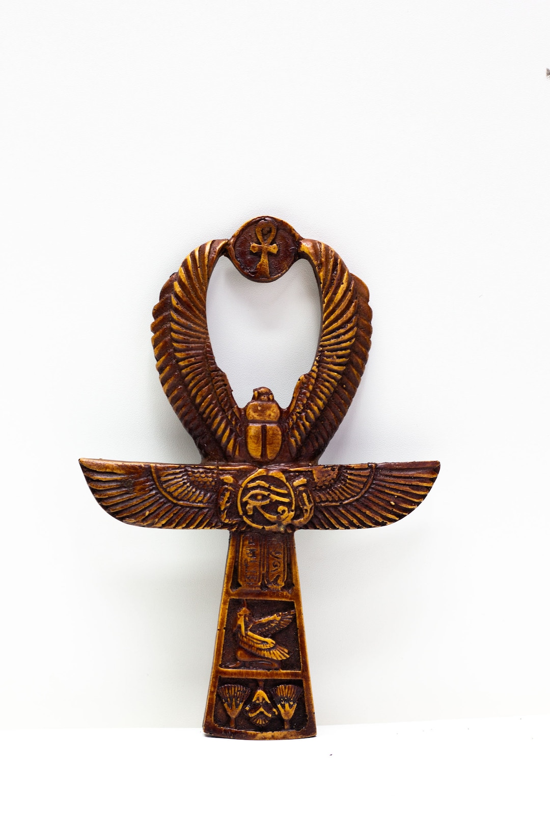 Winged Ankh, Handmade Ankh Key, Key of Life, Made in Egypt With Care ...