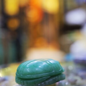 Scarab Made From Agate Stone, Customized Materials Available. - Etsy