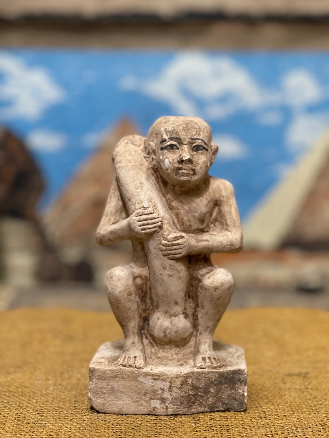 God Of Fertility Phallic God In Ancient Egypt Made In Egypt Etsy