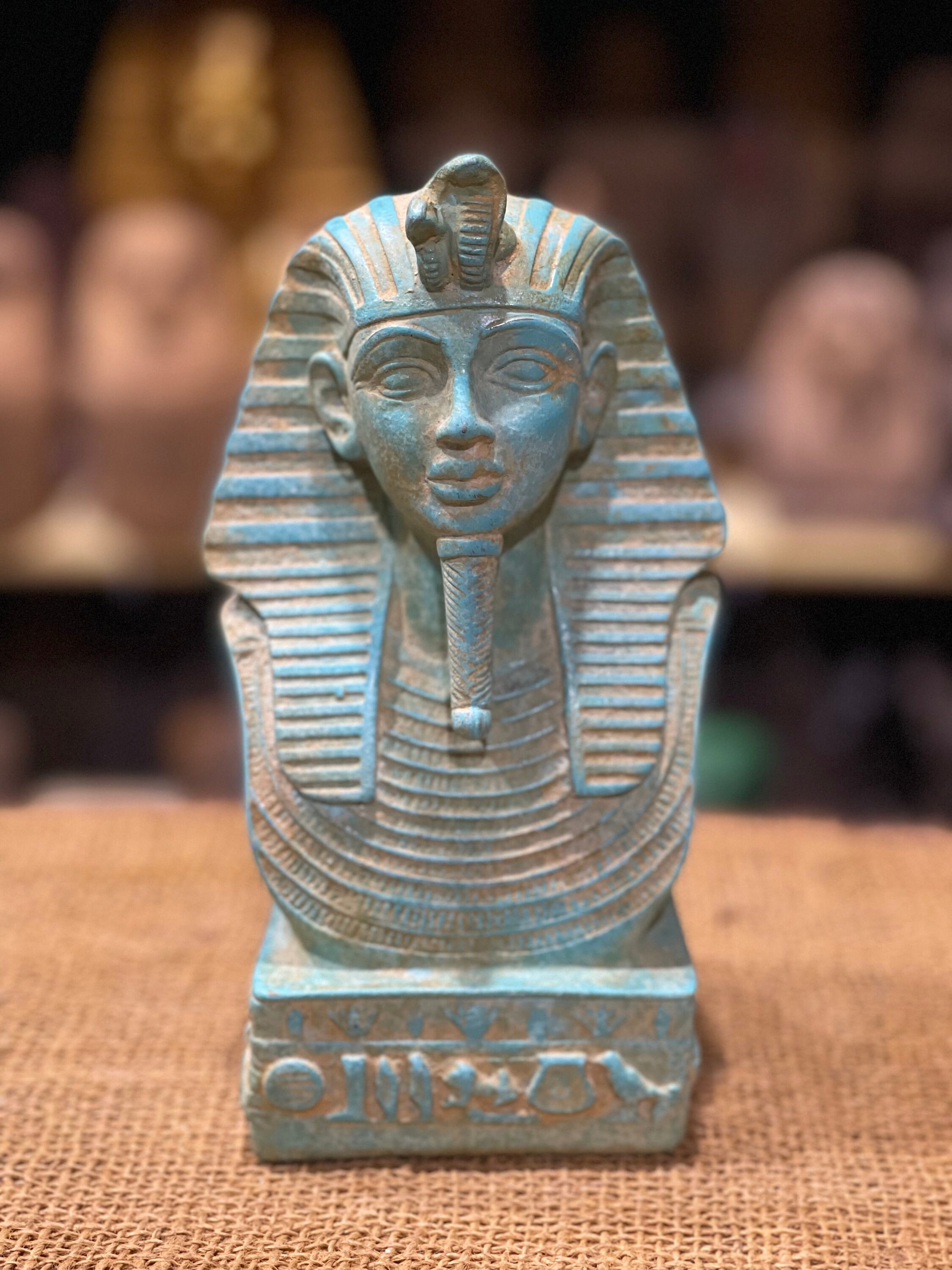 King Tutankhamun Statue King Tut Statue. - Etsy Finland