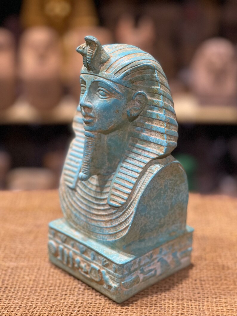 King Tutankhamun Statue, King Tut Statue. - Etsy