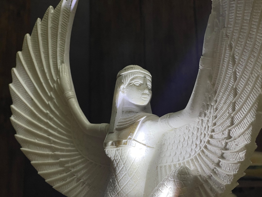 Ancient Egyptian Goddess Isis Statue.isis Goddess Statues. 13 Height - Etsy