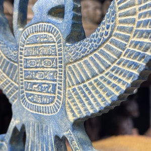 Egyptian Winged Scarab, Winged Scarab Beetle Figurine. Scarab With Sun ...