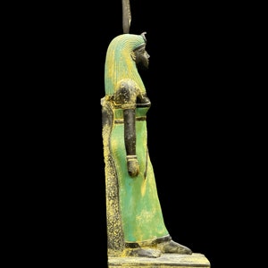 Ancient Egyptian Goddess Maat Sculpture - Maat Statue - Goddess of ...