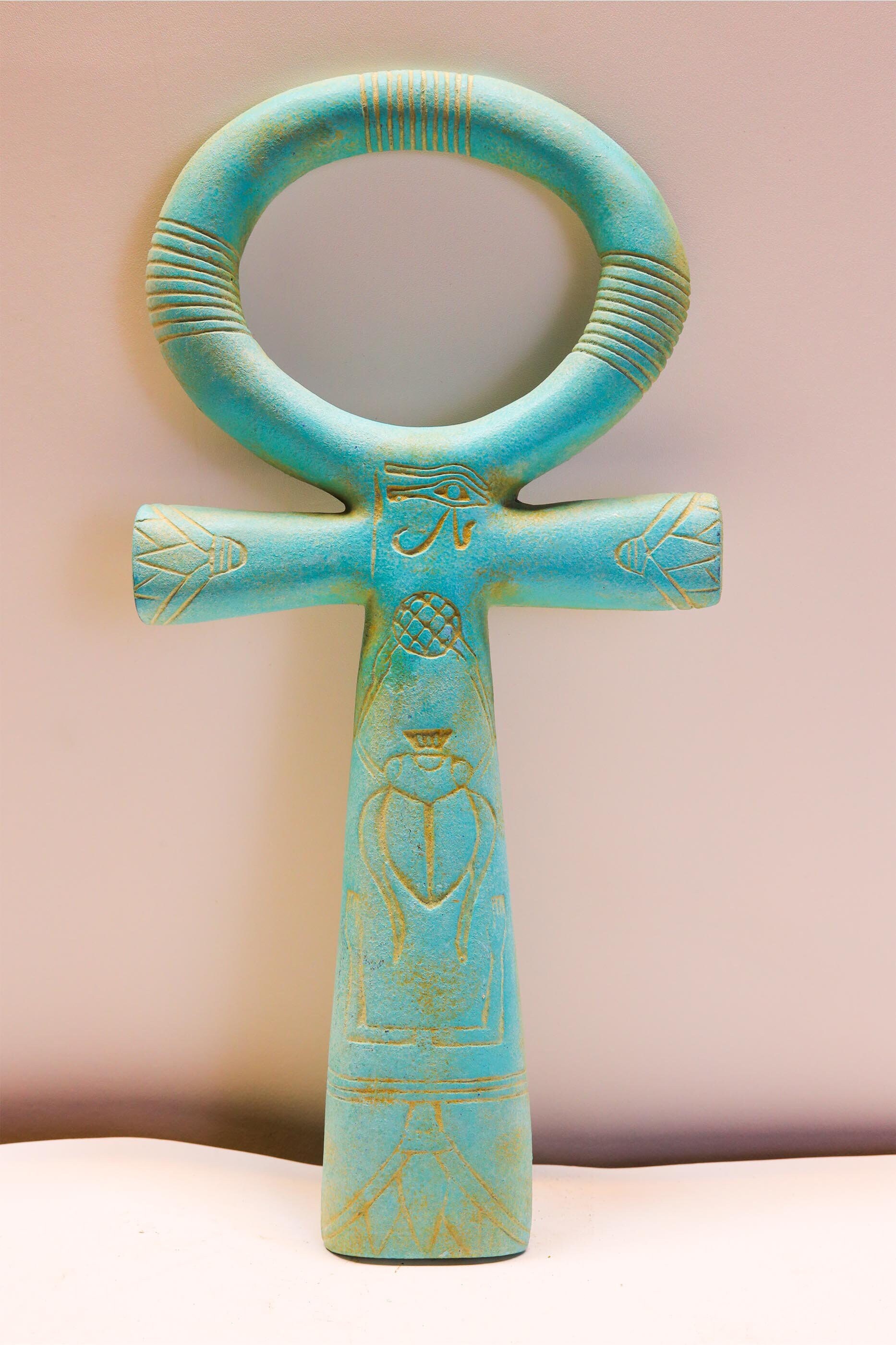 Ancient Egyptian Key of Life Ankh, Egyptian Ankh, Handmade Ancient Egyptian Key of Life Ankh, Egyptian Ankh, Handmade