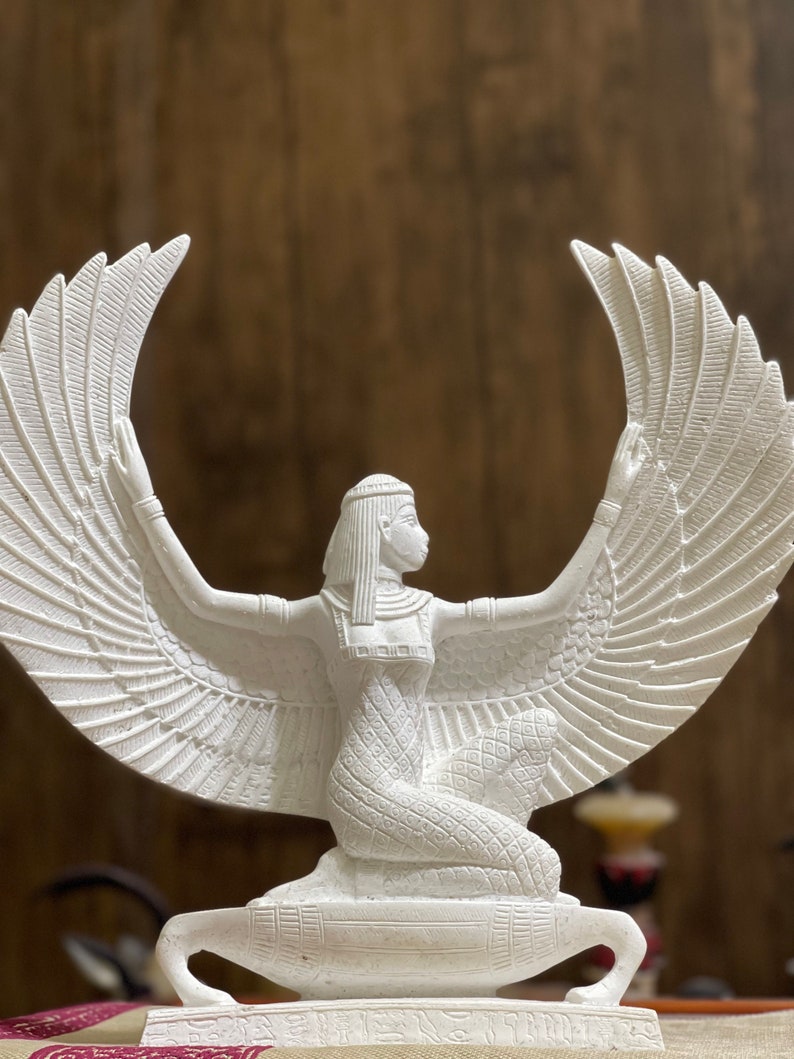 Ancient Egyptian Goddess Isis Statue.isis Goddess Statues. - Etsy