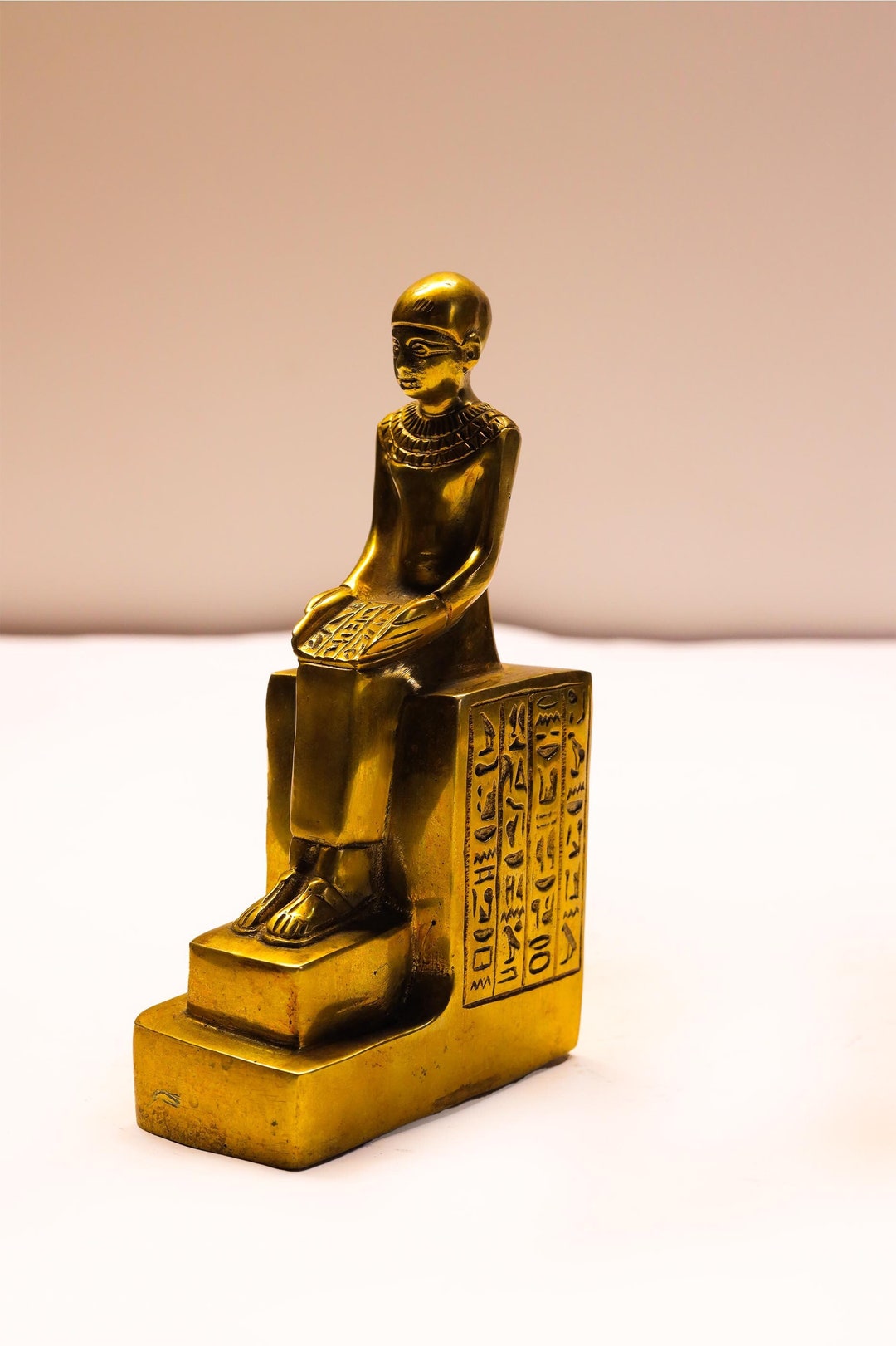 Imhotep Statue - Ancient Egyptian Engineer Imhotep - the Builder of ...