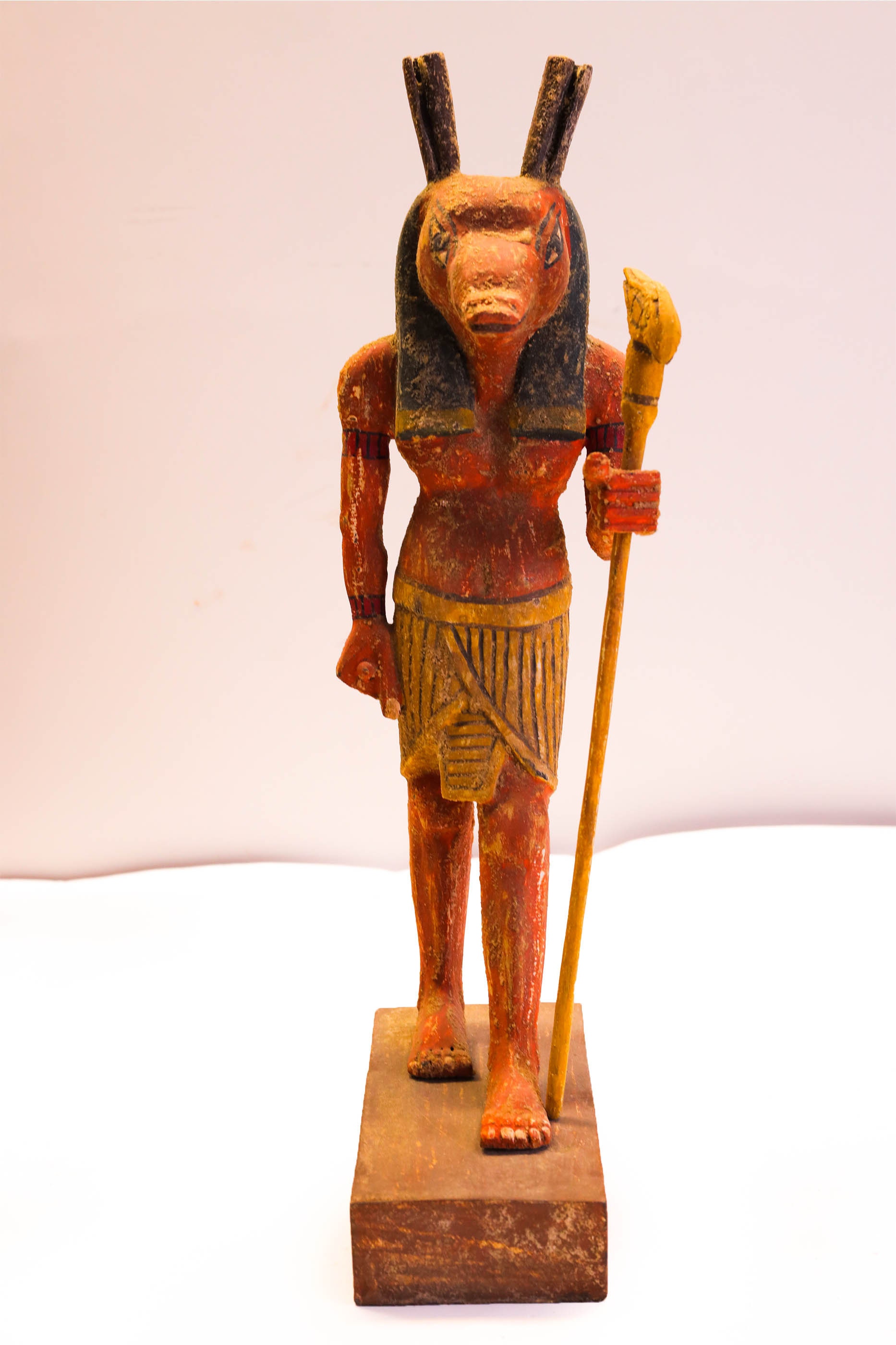 Great Ancient Egyptian God Seth, Handmade Seth, God of Evil, Egyptian ...