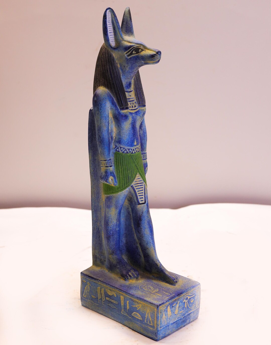 Great God Anubis, Anubis Statue, Anubis Jackal Dog Figurine, Egyptian ...
