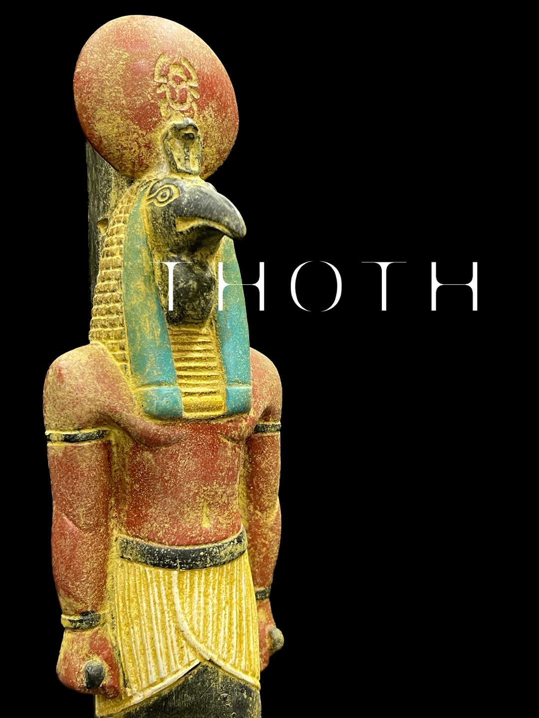 Thoth God - God of Wisdom - Replica Thoth - Handmade Thoth - Egyptian ...