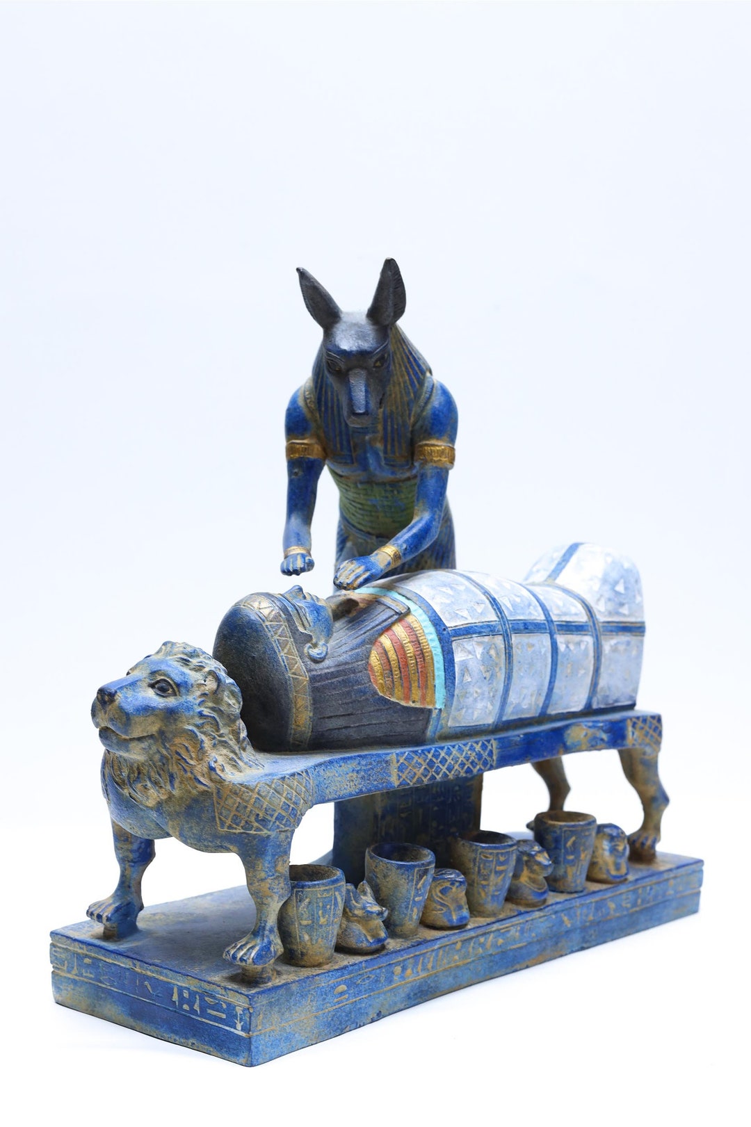 Great Egyptian God Anubis, the God of Mummification, Mummify King ...