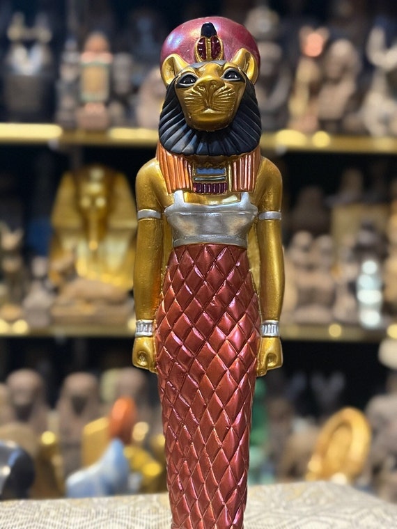 Egyptian Goddess Sekhmet Ancient Sekhmet Statue for Sale - Etsy