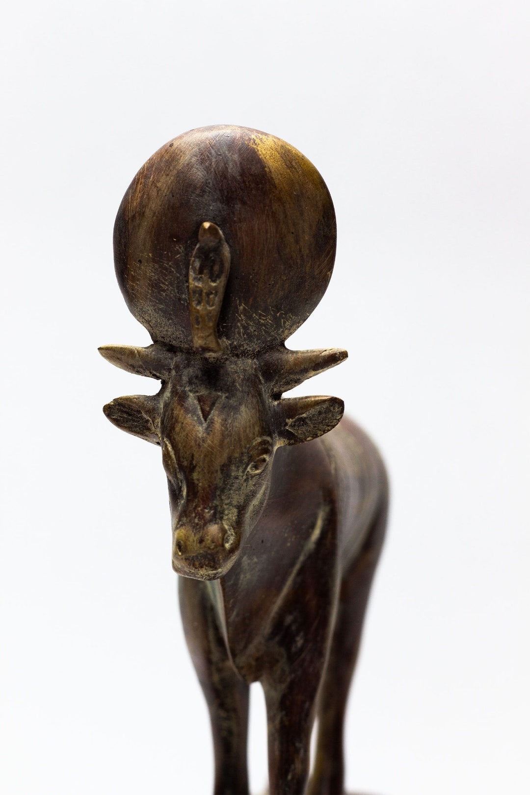 Egyptian Goddess Hathor as a Cow, Goddess of Solar, Goddess of the Sky ...