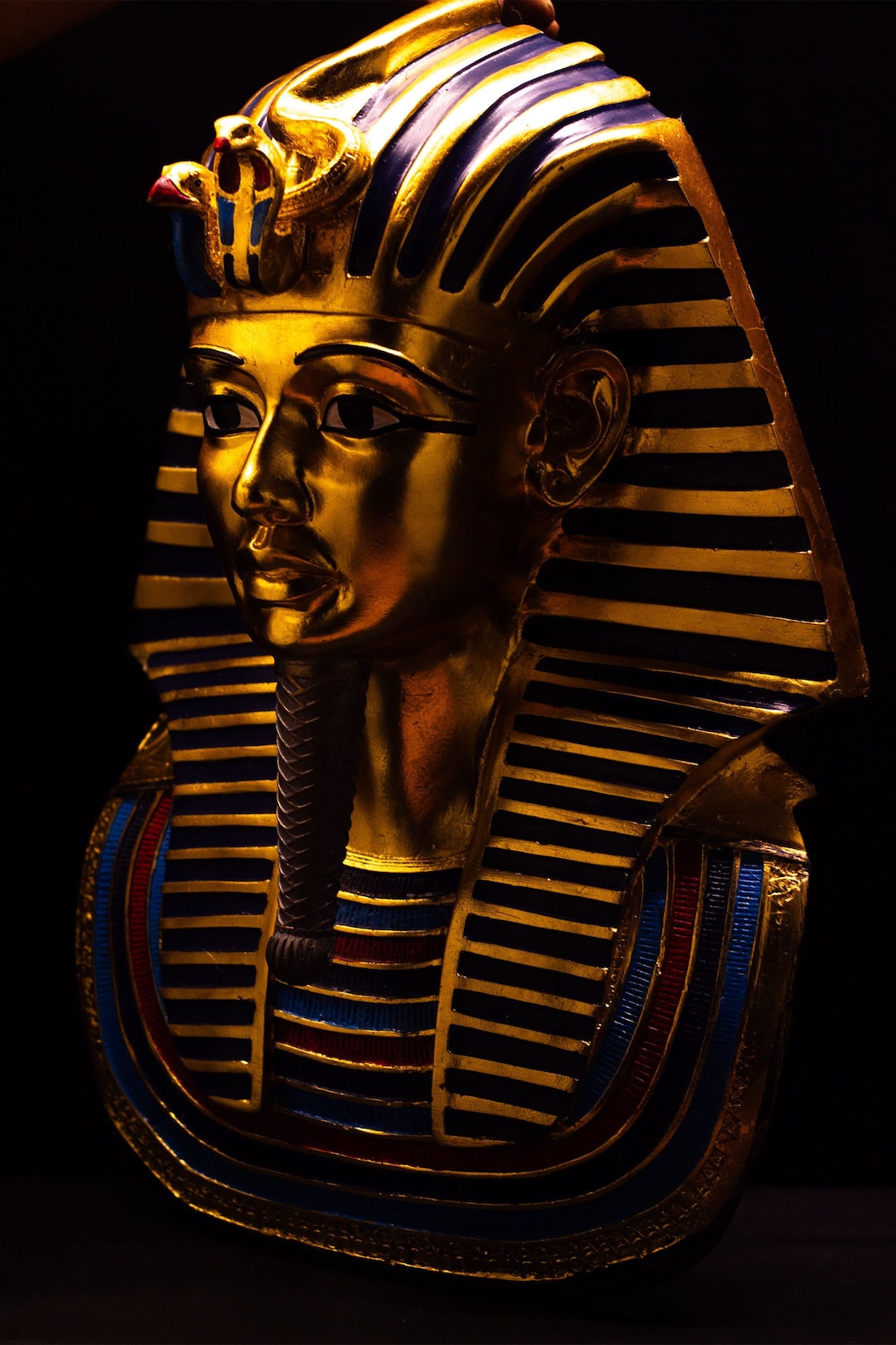 King Tutankhamun Mask, Egyptian King, Made by Egyptian Hands, Made in ...