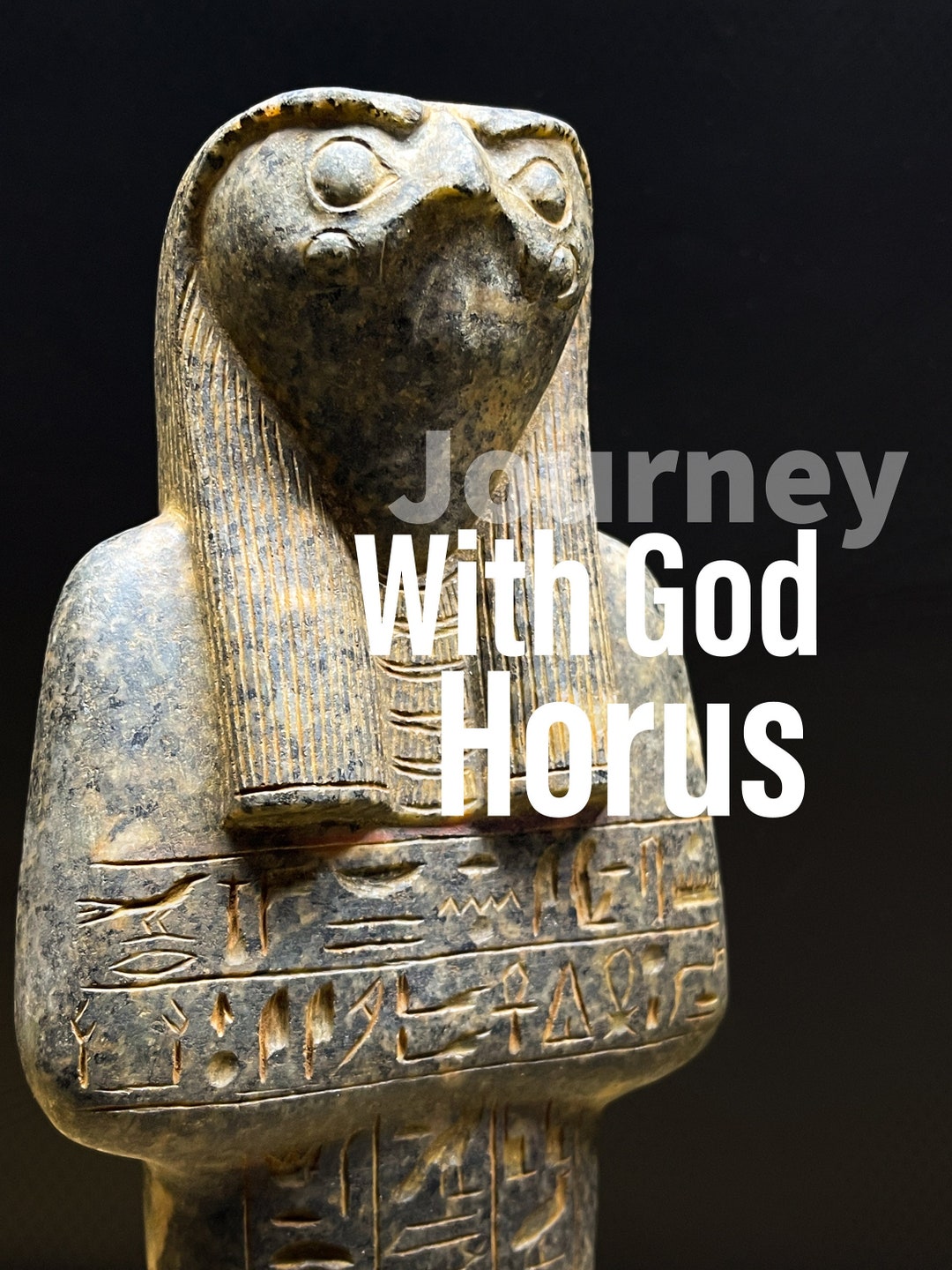 Natural Granite Egyptian God HORUS Ushabti , the Falcon God of the Sky ...