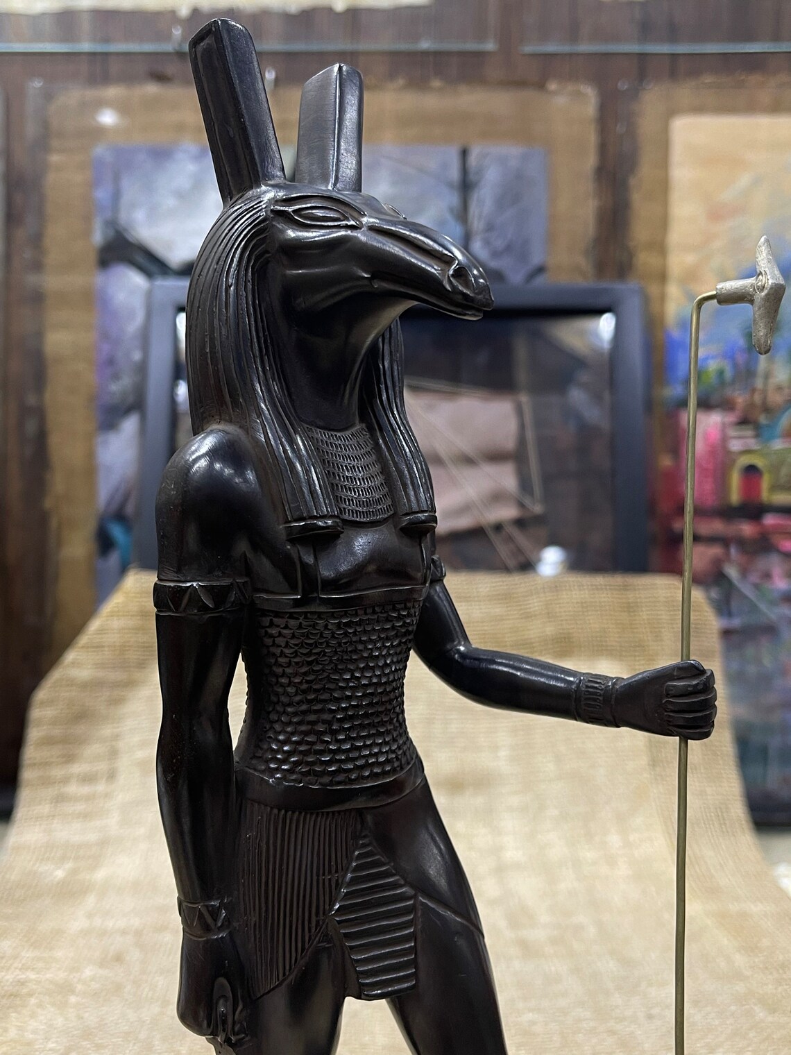 Ancient Egyptian God Seth Egyptian Seth Statue. - Etsy