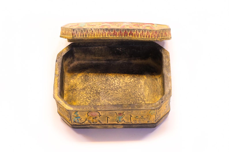 Egyptian Pharaonic Jewelry Box With Ancient Egyptian, Jewelry Holder ...