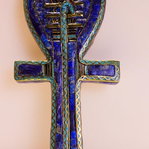 Ancient Egyptian Key of Life Ankh With God Osiris Djed - Etsy