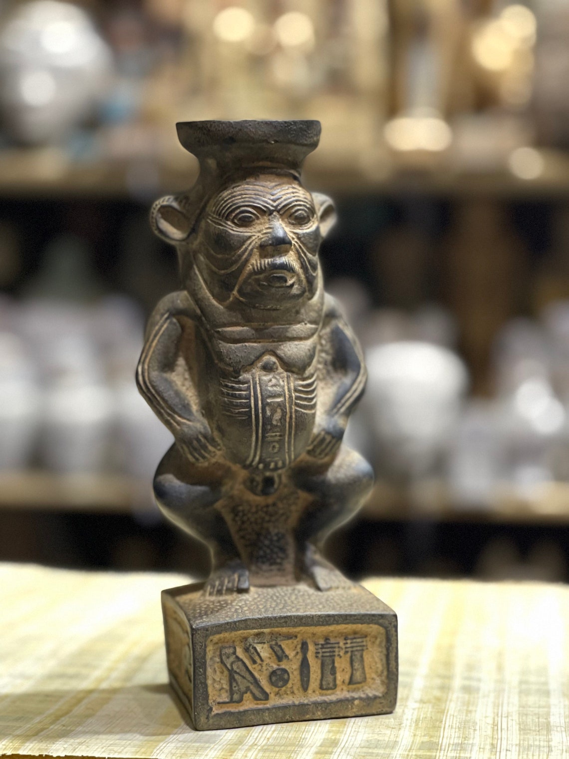 Egyptian God Bes God Bes of Joy and Happiness Bes Egyptian - Etsy