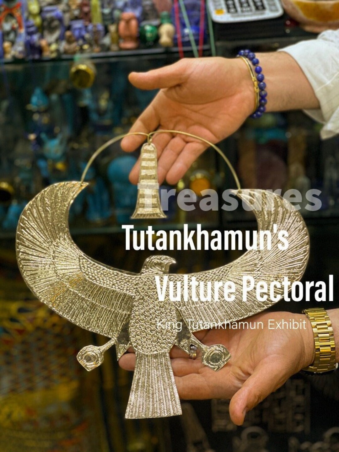 Marvelous Vulture Pectoral for King Tutankhamun - Tutankhamun Treasure ...