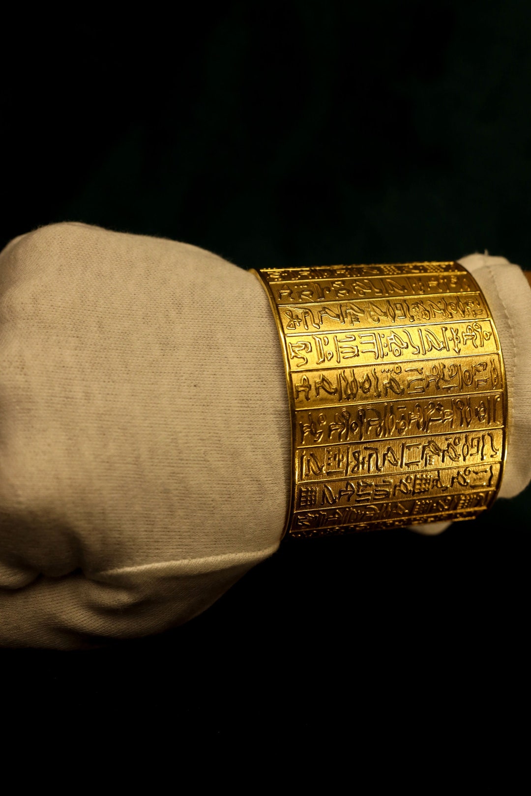 Unique Handmade Bracelet With the Egyptian Hieroglyphs - Egyptian Style ...