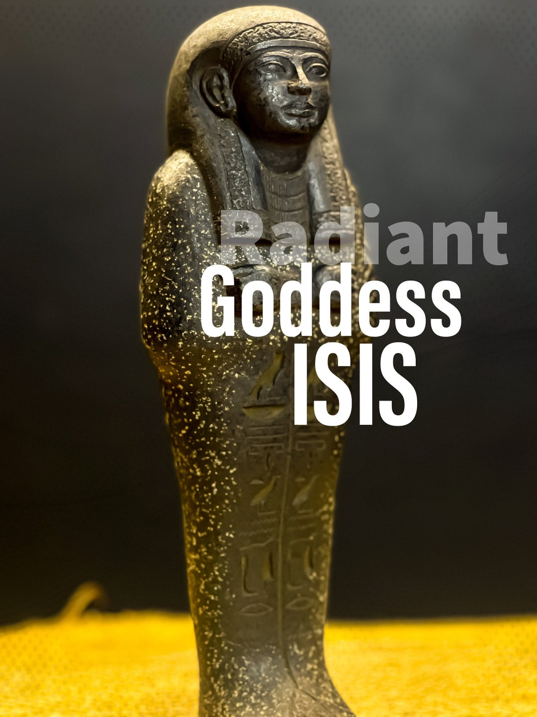 Replica ISIS Museum Piece - ISIS Statue -egyptian Statuette Replica - Etsy