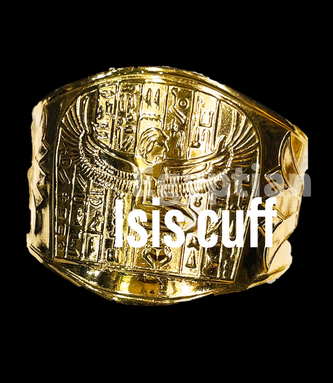 Rare Egyptian Goddess ISIS Bracelet - Etsy