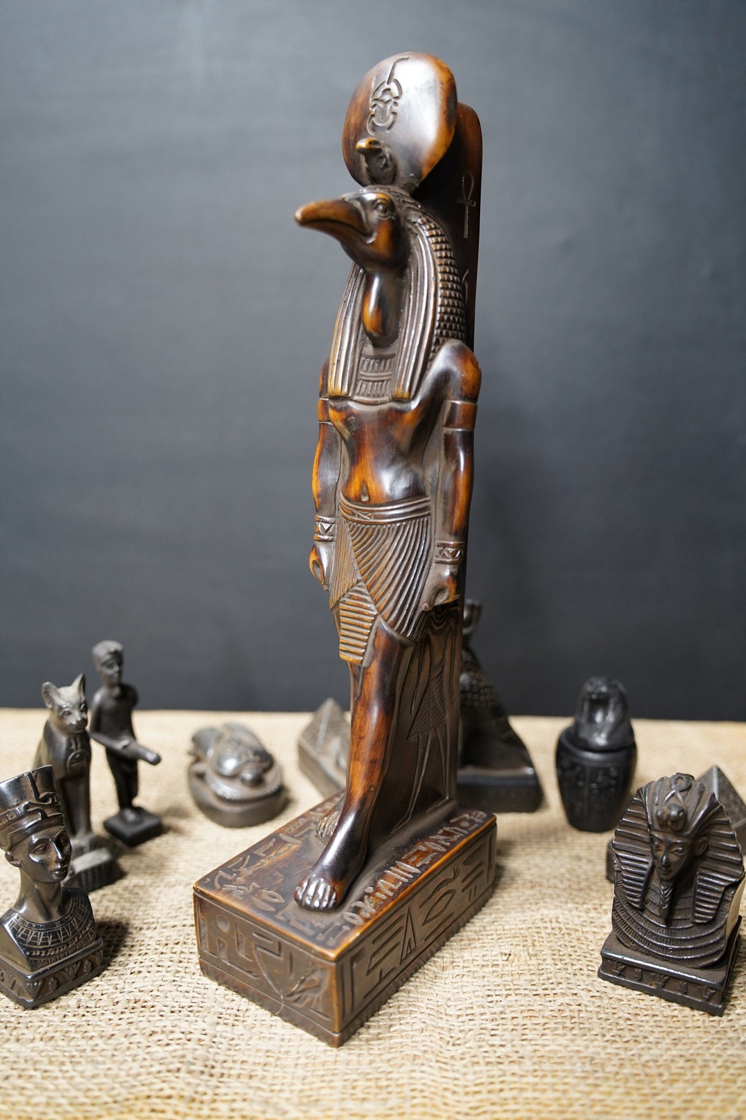 Ancient Egyptian Thoth Statue, God of Moon, Egyptian God of Wisdom. Made in Egypt - Etsy