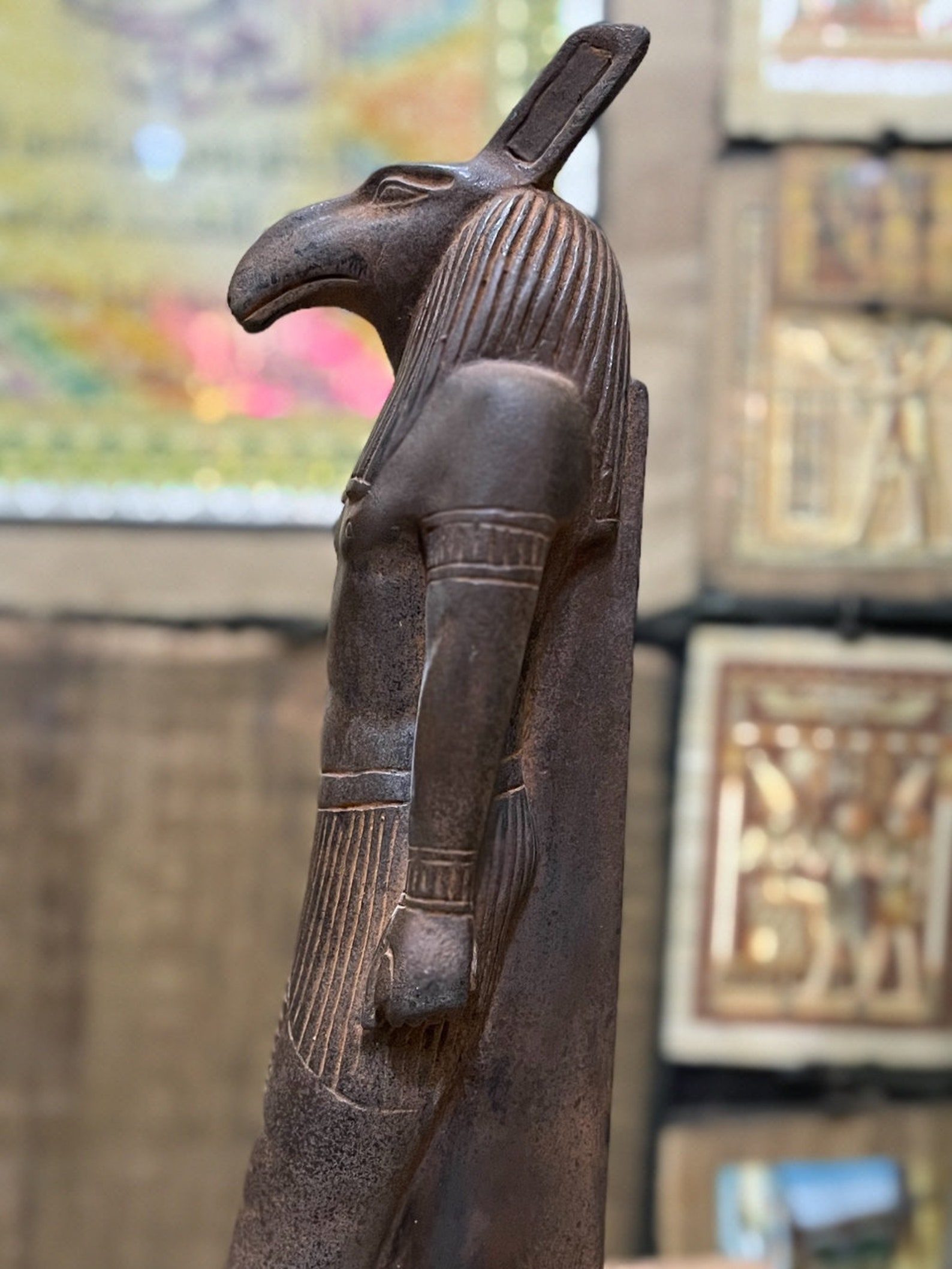 Ancient Egyptian God Seth Egyptian Seth Statue. - Etsy