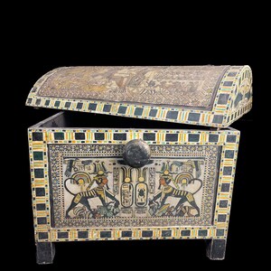 One of A Kind Replica Real Mysterious Box of the King Tutankhamun ...