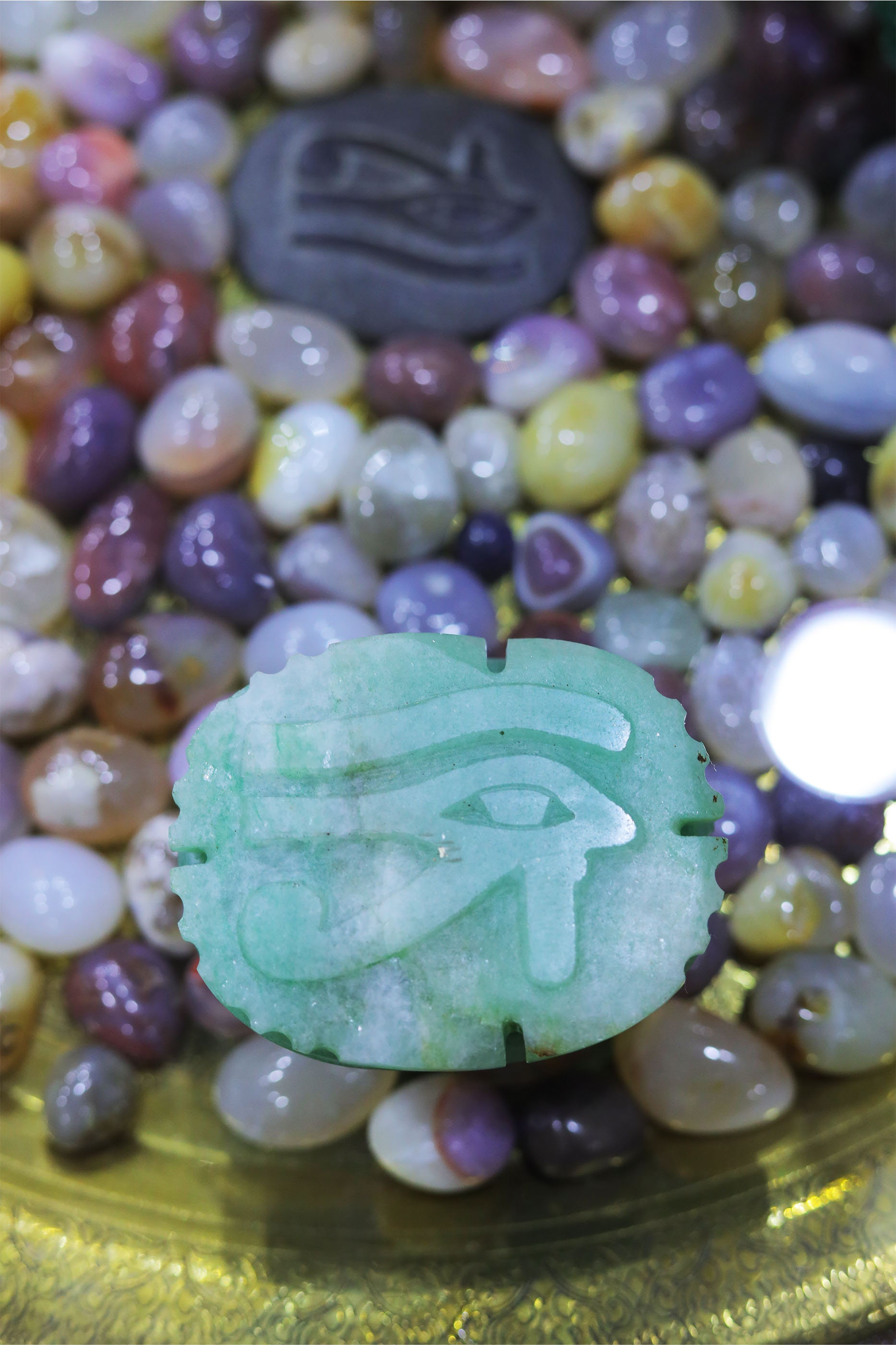 Scarab Made From Agate Stone, Customized Materials Available. - Etsy